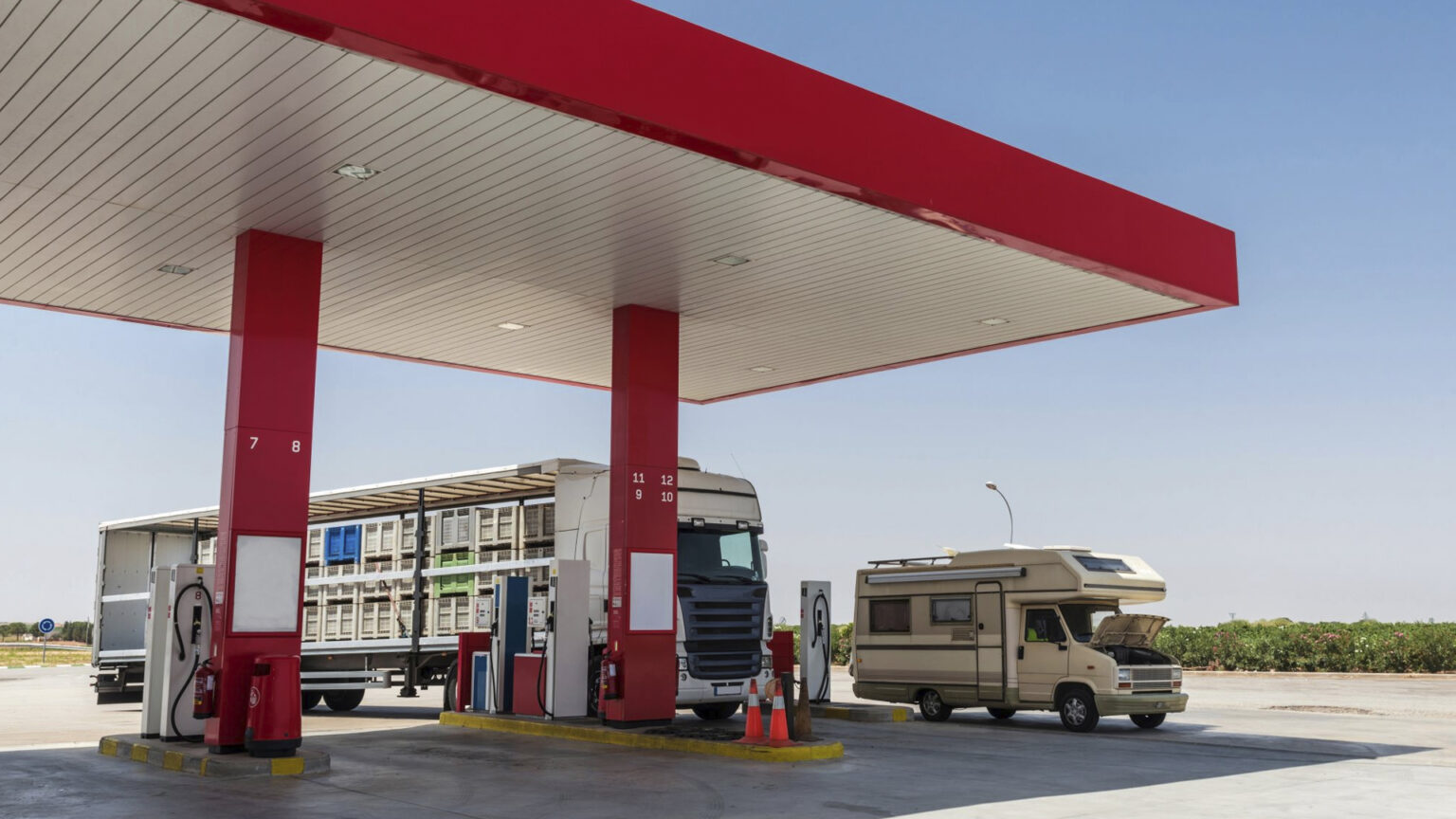 How to Find RV Friendly Gas Stations (Apps & More)