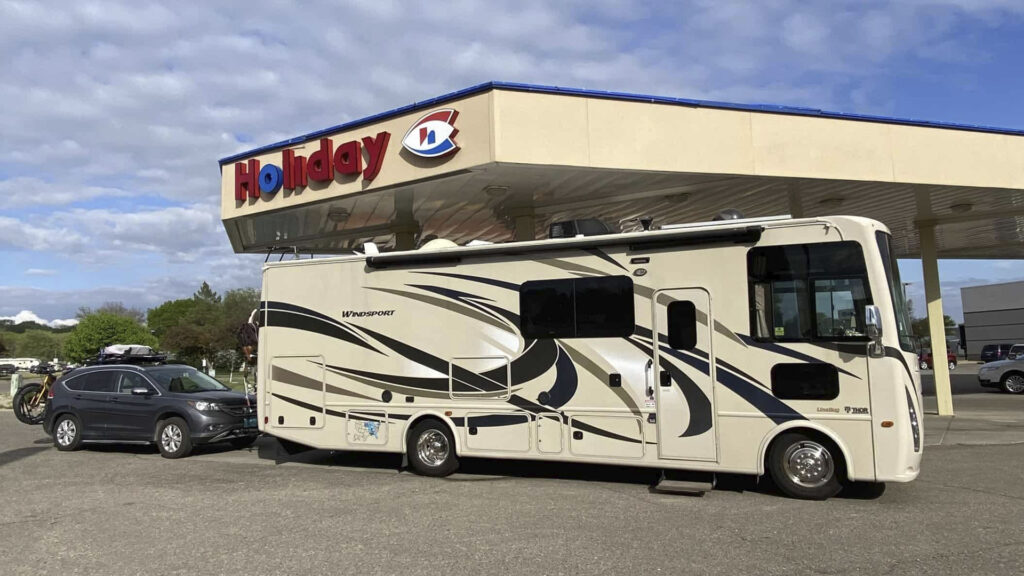 How to Find RV Friendly Gas Stations (Apps & More)